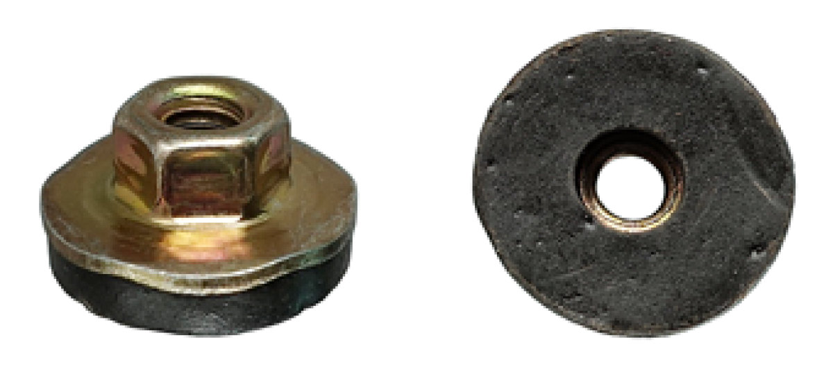 AMK 1971 Mercury Cougar 4 piece Heater Box > Firewall Stamped Nuts W ...