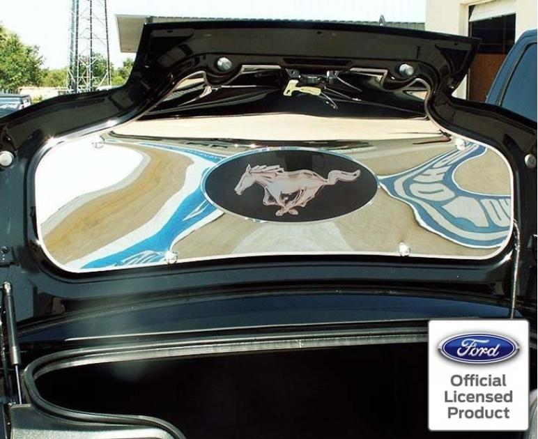 American Car Craft 2005-2014 Mustang - Trunk Panel Pony Graphic with ...