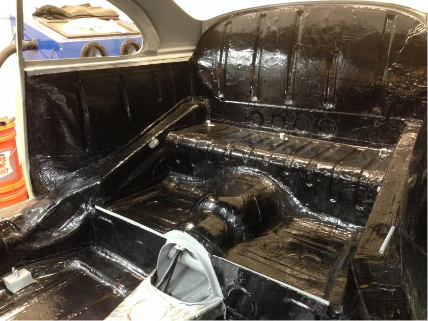 HushMat 1948-1955 Porsche 356 Floor Deadening and Insulation Kit 580101 ...