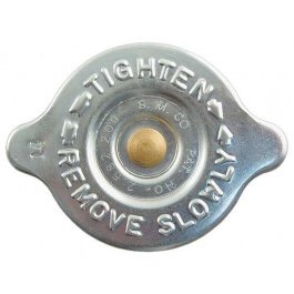 Radiator Cap - 14 PSI - Zinc-Plated - S.M. CO Logo
