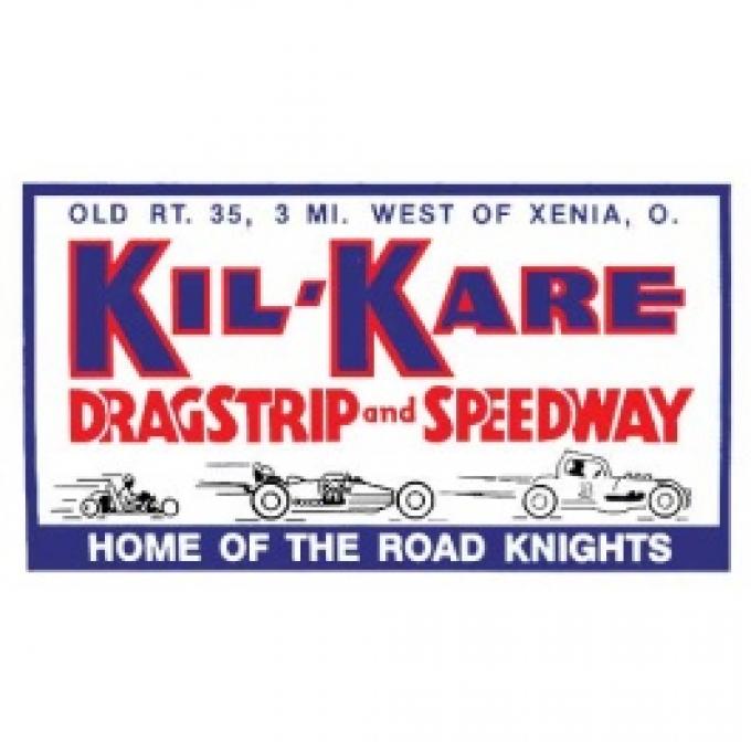 Decal, Kil-Kare Dragstrip | Mustang Depot
