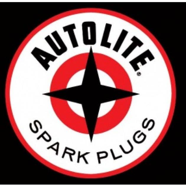 Decal, Autolite Sparkplug Circle, 4, 1955-57 | Mustang Depot