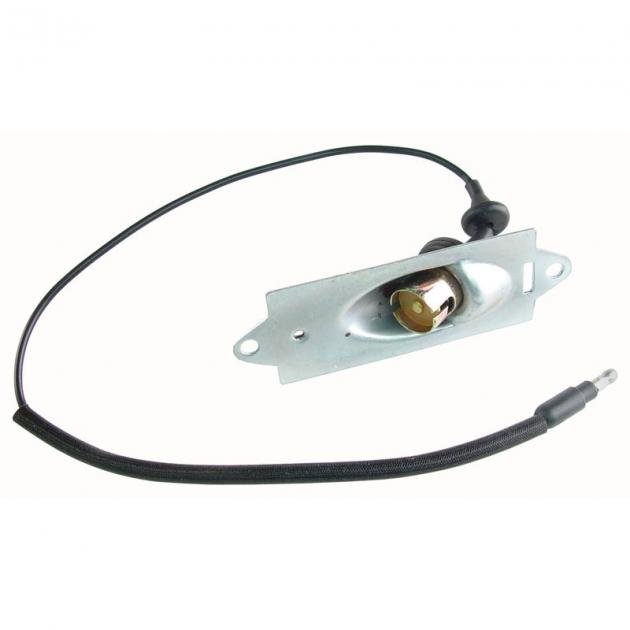 Exterior | Lights | License Lights | License Light Housing | Mustang Depot