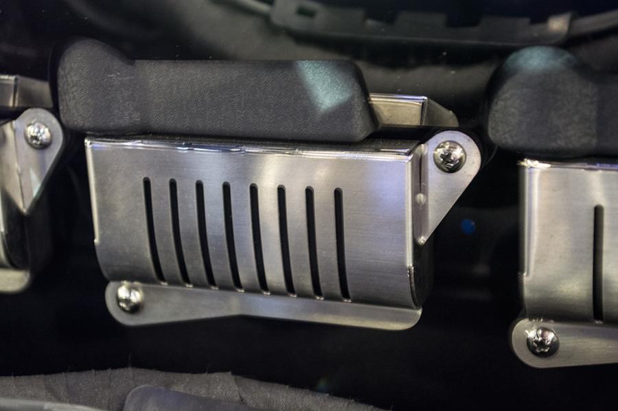 American Car Craft Coil Pack Cover Polished Stainless 153081 | Mustang ...