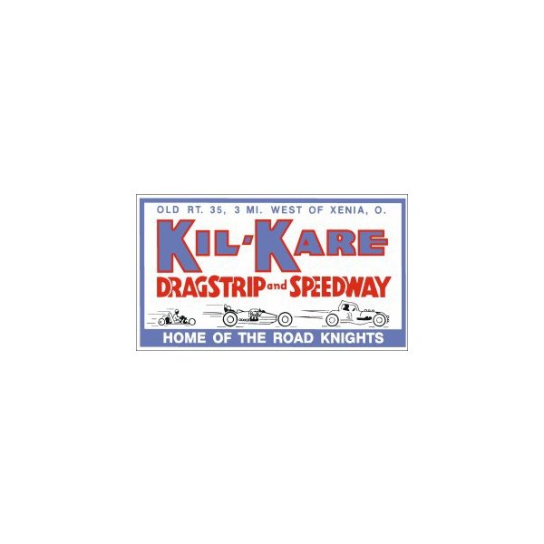 Decal, Kil-Kare Dragstrip | Mustang Depot