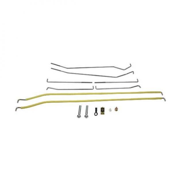 Ford Mustang Door Latch Rod Kit - Does Both Doors | Mustang Depot