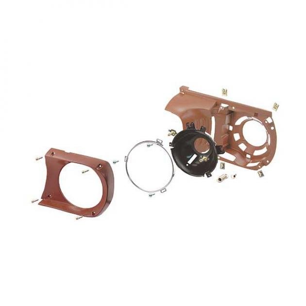 Ford Mustang Headlight Assembly - Left - Reproduction | Mustang Depot