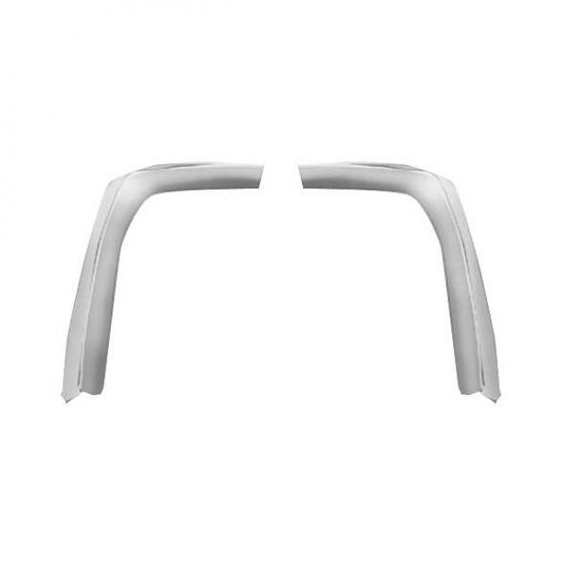 Ford Mustang Front Fender Mouldings - Right & Left - Chrome | Mustang Depot