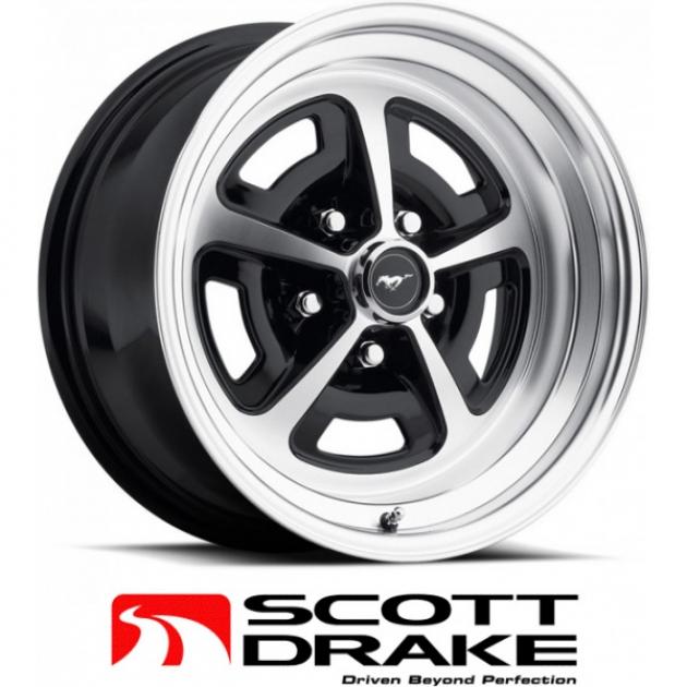 15'' x 7'' Legendary Magnum 500 Alloy Wheel, Machined Finish | Mustang ...