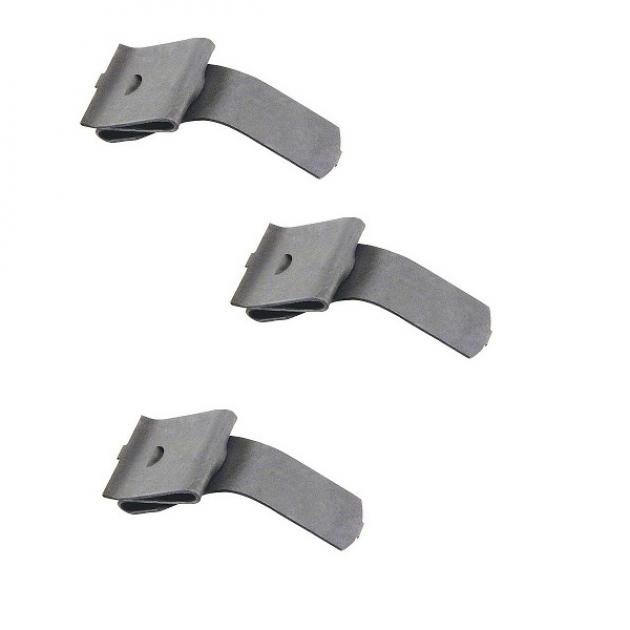 Redline Restomotive® 1969-1972 Ford Car 3 Piece Dash Pad Retaining Clip ...
