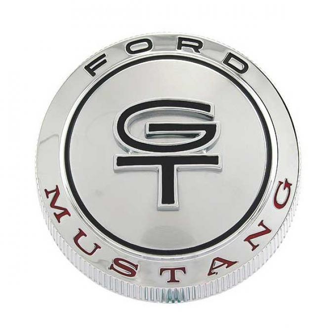Ford Mustang Gas Cap - Chrome - For Mustang GT