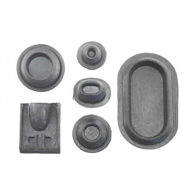 Ford Mustang Rubber Grommet Kit - 29 Pieces