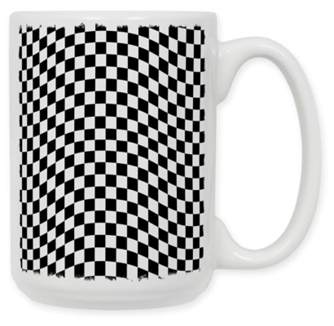 Checkered Coffee Mug