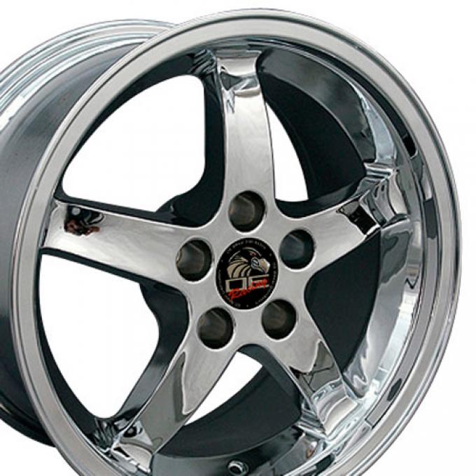 17" Fits Ford - Mustang Cobra R Wheel - Chrome 17x9 | Mustang Depot