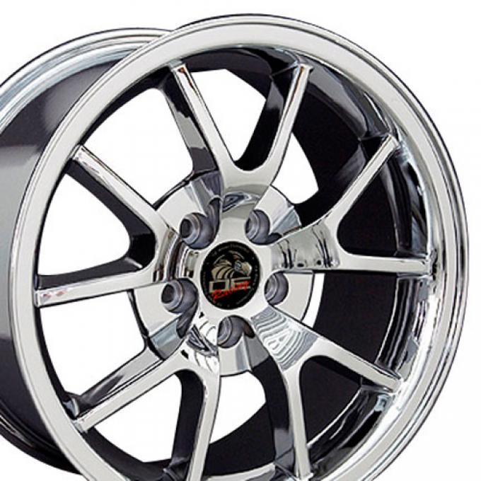 18" Fits Ford - Mustang FR500 Wheel - Chrome 18x10