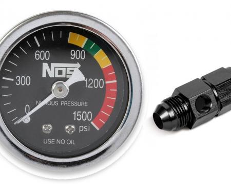 NOS Sniper Nitrous Pressure Gauge 15933NOS | Mustang Depot