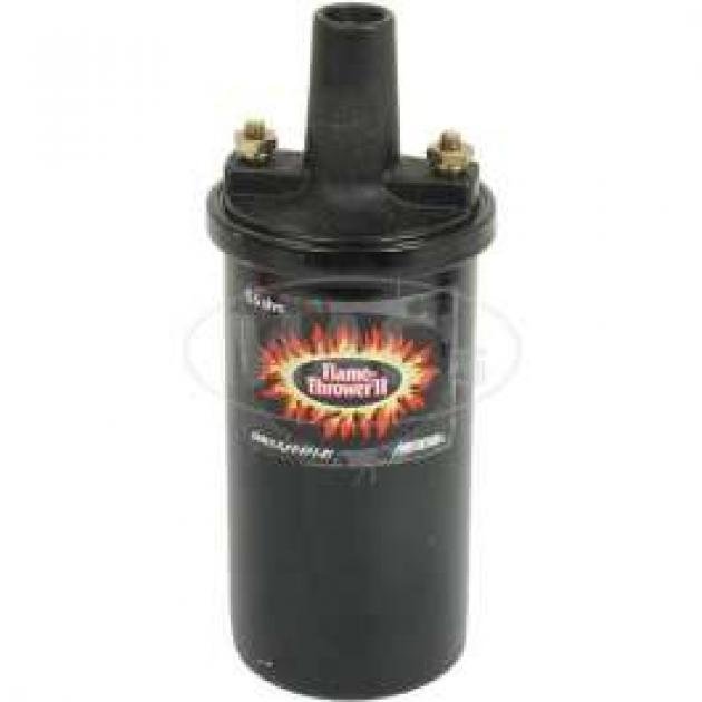 Flame Thrower 2 Hi. Perf. Coil-Black (Epoxy Filled) | Mustang Depot