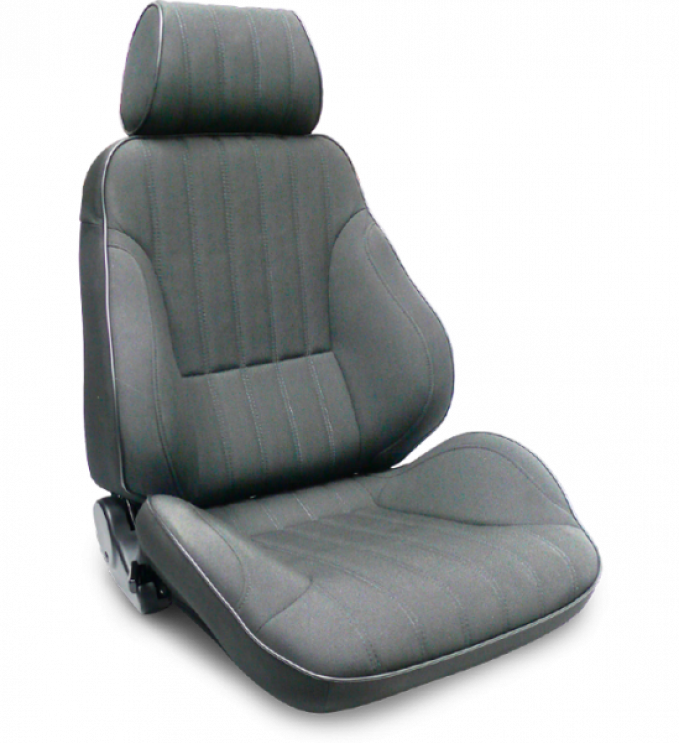 Procar Rally Seat, with Headrest, Right, Canvas