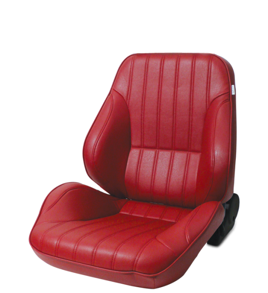 Procar Lowback Rally Seat, Left, Vinyl | Mustang Depot