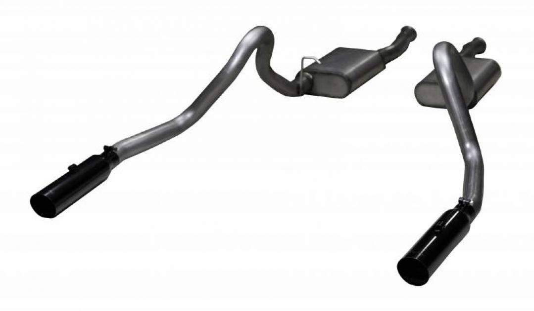 Pypes Cat Back Exhaust System 99-04 Mustang GT Split Rear Dual Exit 2.5 ...