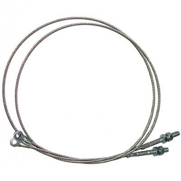 OER 1964-65 Mustang Convertible Top Side Cables - Early 1965 (Stud Type ...
