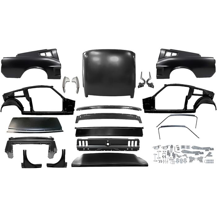 OER 1968 Ford Mustang, Coupe to Fastback Sheet Metal Conversion, w/o ...