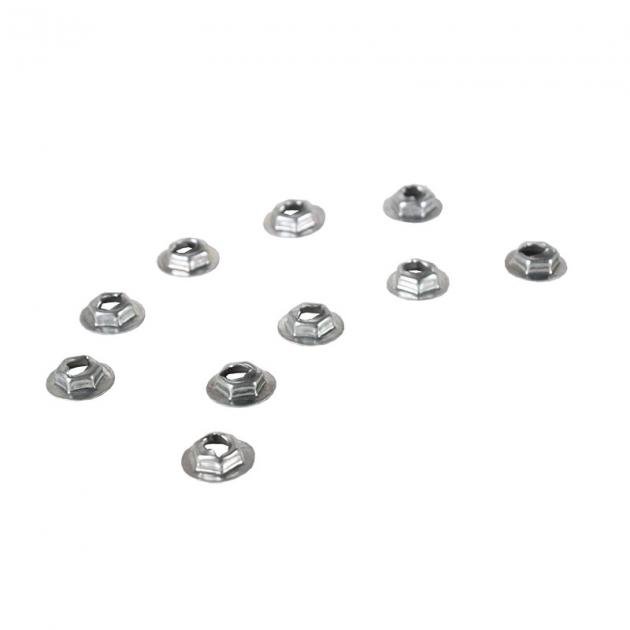 Dennis Carpenter Thread Cutting Nut for 1/4" Stud - Set of 10 ...